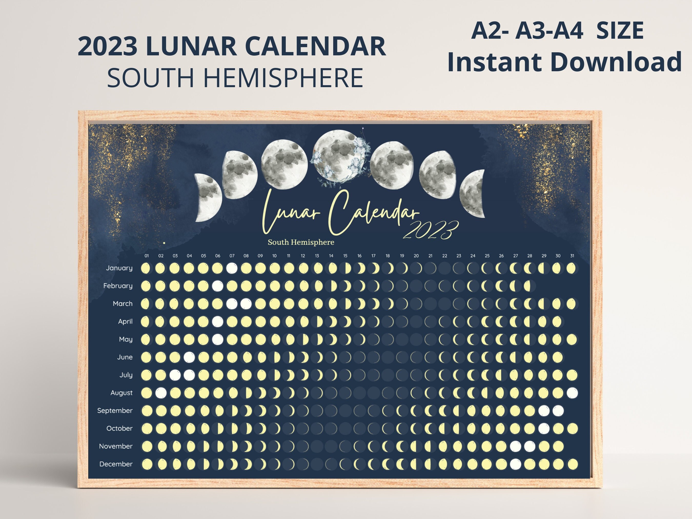 Calendario Lunar 2023 Hemisferio Sur Ilustración Del, 51% OFF Calendario Lunar 2023 Hemisferio Sur Ilustración Del, 51% OFF