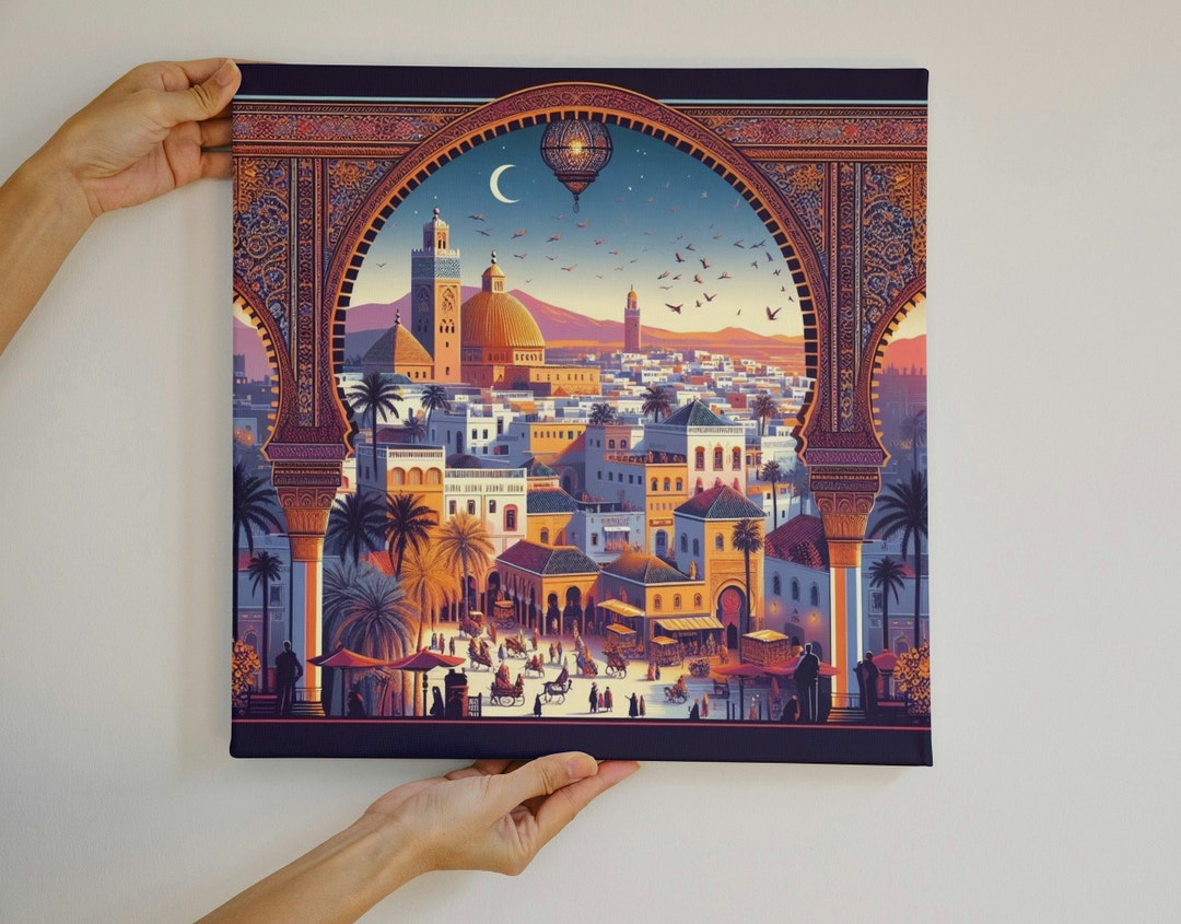 Morocco Poster, Amazigh Berber Poster, Morocco Print, Traditional Print ...