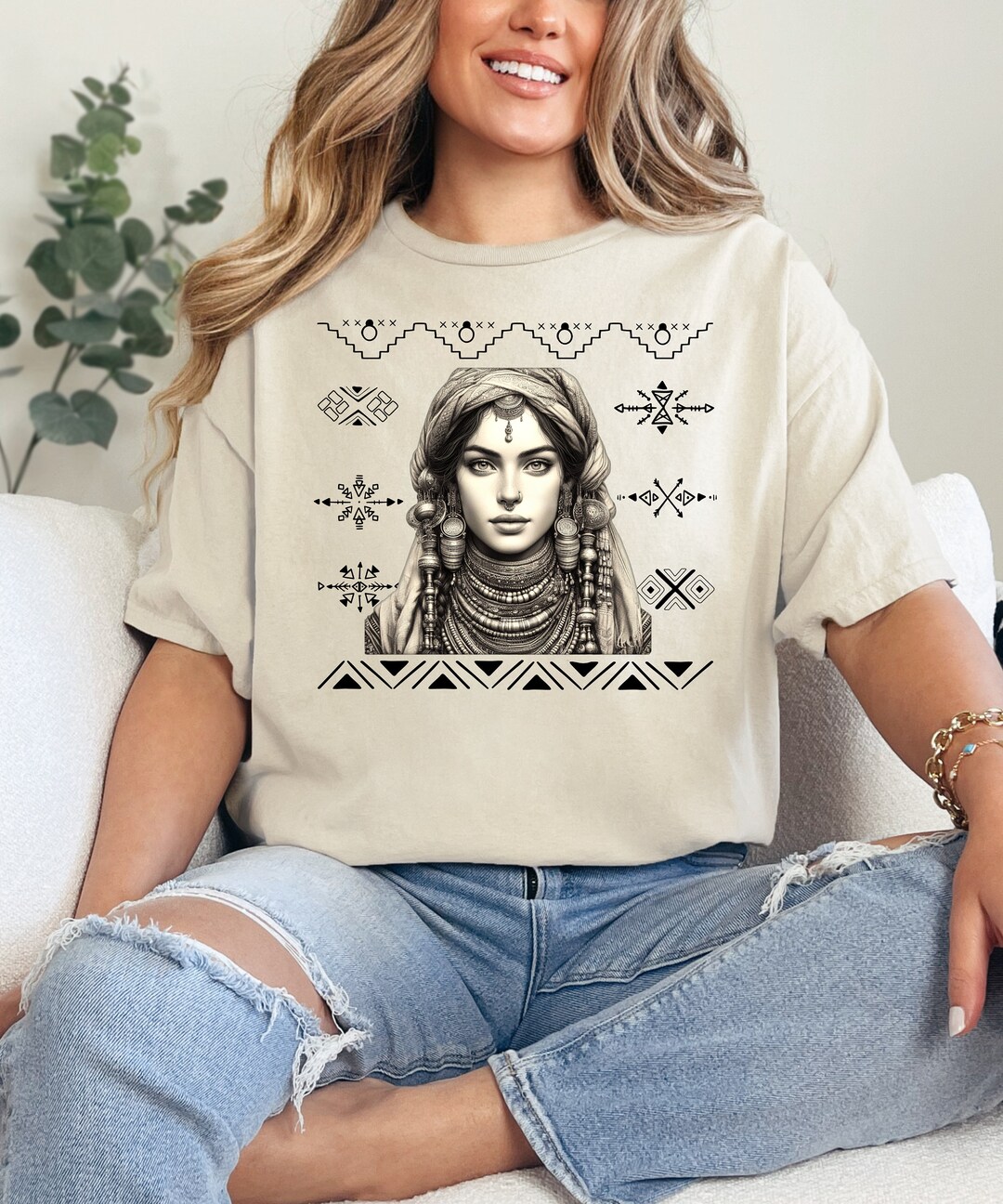 Amazigh Shirt. Tifinagh Letters Women Shirt. Morocco Algeria Kabyle ...