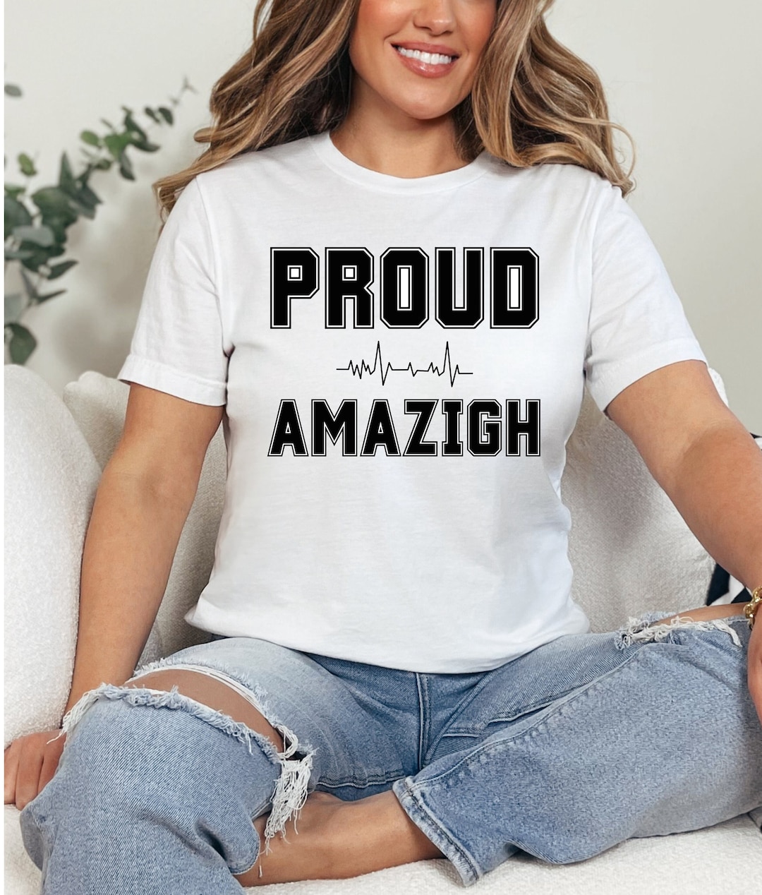 Amazigh Shirt. Cute Tifinagh Letters Shirt. Morocco Algeria Kabyle ...