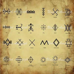 Berber Symbols Tattoo. 24 African Berber Tattoos and Their Meanings ...