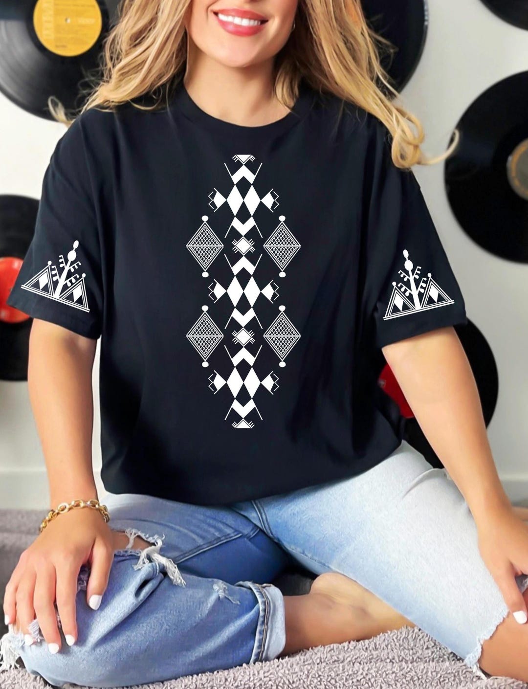 Amazigh Shirt. Kabyle Shirt. Yaz Symbol Shirt. Berber Shirt. Amazigh ...
