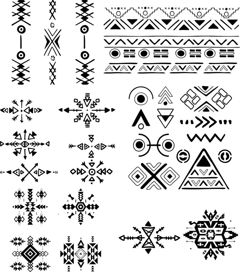 Berber Tattoo Symbols. Berber Tattoos. Amazigh Henna, Amazigh Tattoo ...
