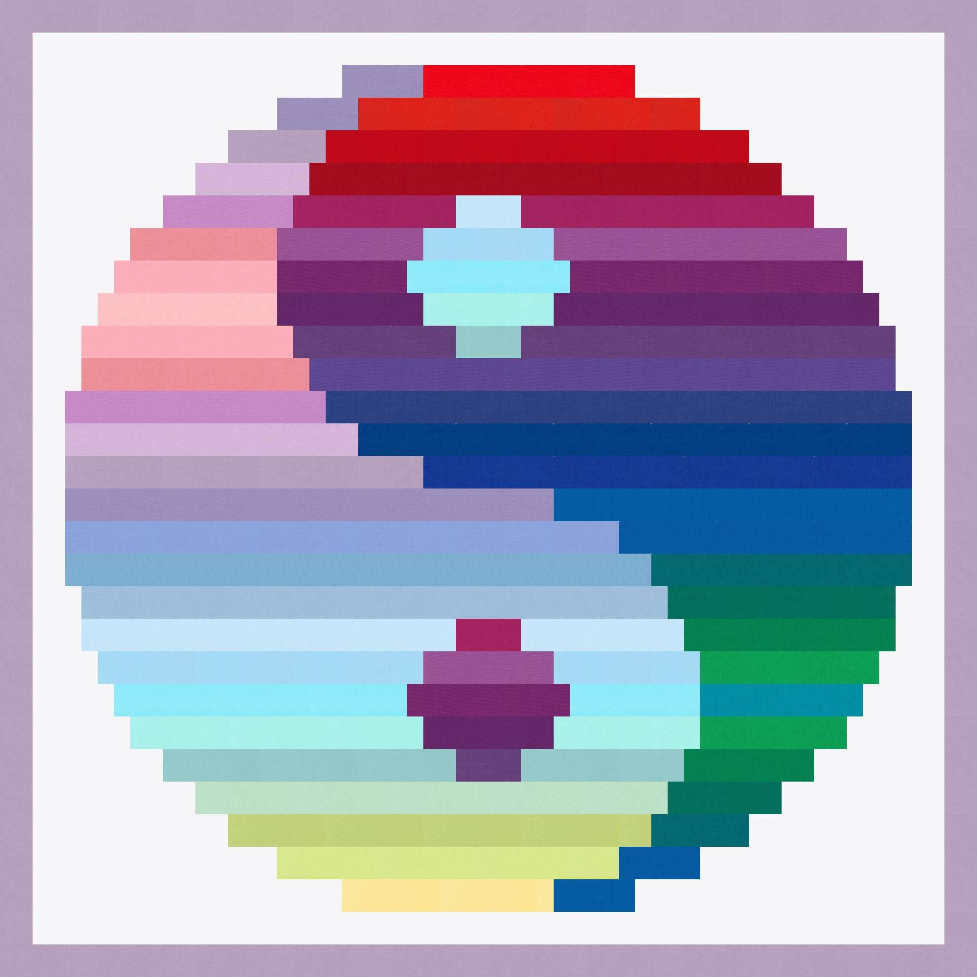 Yin Yang Quilt Pattern: Easy Strip Pieced Jelly Roll or Honey Bun ...