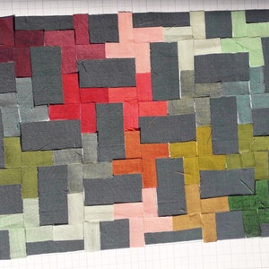 Interlocking Tiles Digital Quilt Pattern: Fast Easy Beginner Quilt in ...