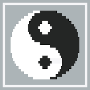 Yin Yang Quilt Pattern: Easy Strip Pieced Jelly Roll or Honey Bun ...