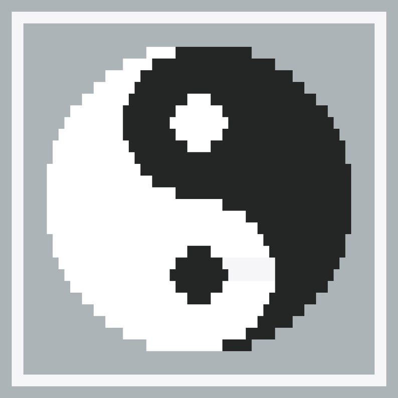 Yin Yang Quilt Pattern: Easy Strip Pieced Jelly Roll or Honey Bun ...