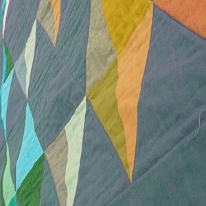 Modern Magic Diamonds Quilt Pattern: NEW No Waste, Simple Squares ...