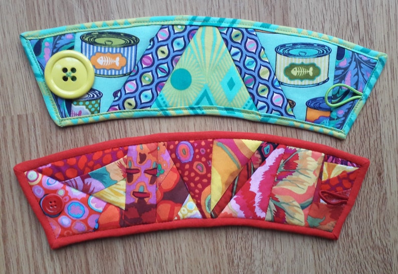 Crumb Coffee Cozy: Fun and Easy Pattern to Make Eco-friendly Quilted Re ...