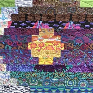 Yin Yang Quilt Pattern: Easy Strip Pieced Jelly Roll or Honey Bun ...
