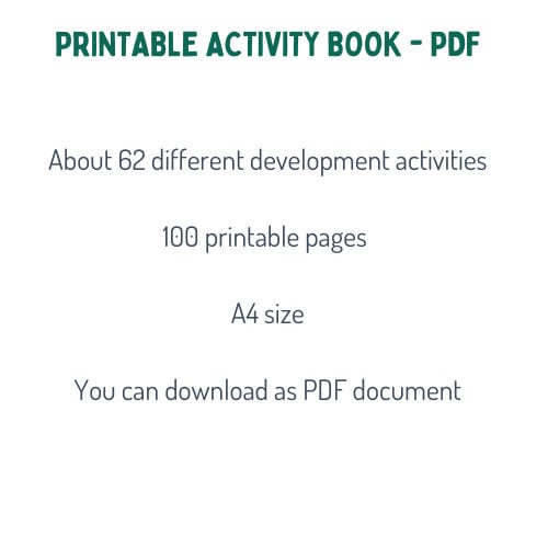 100 Pages Toddler Activity Book PDF Printable Activity Page - Etsy