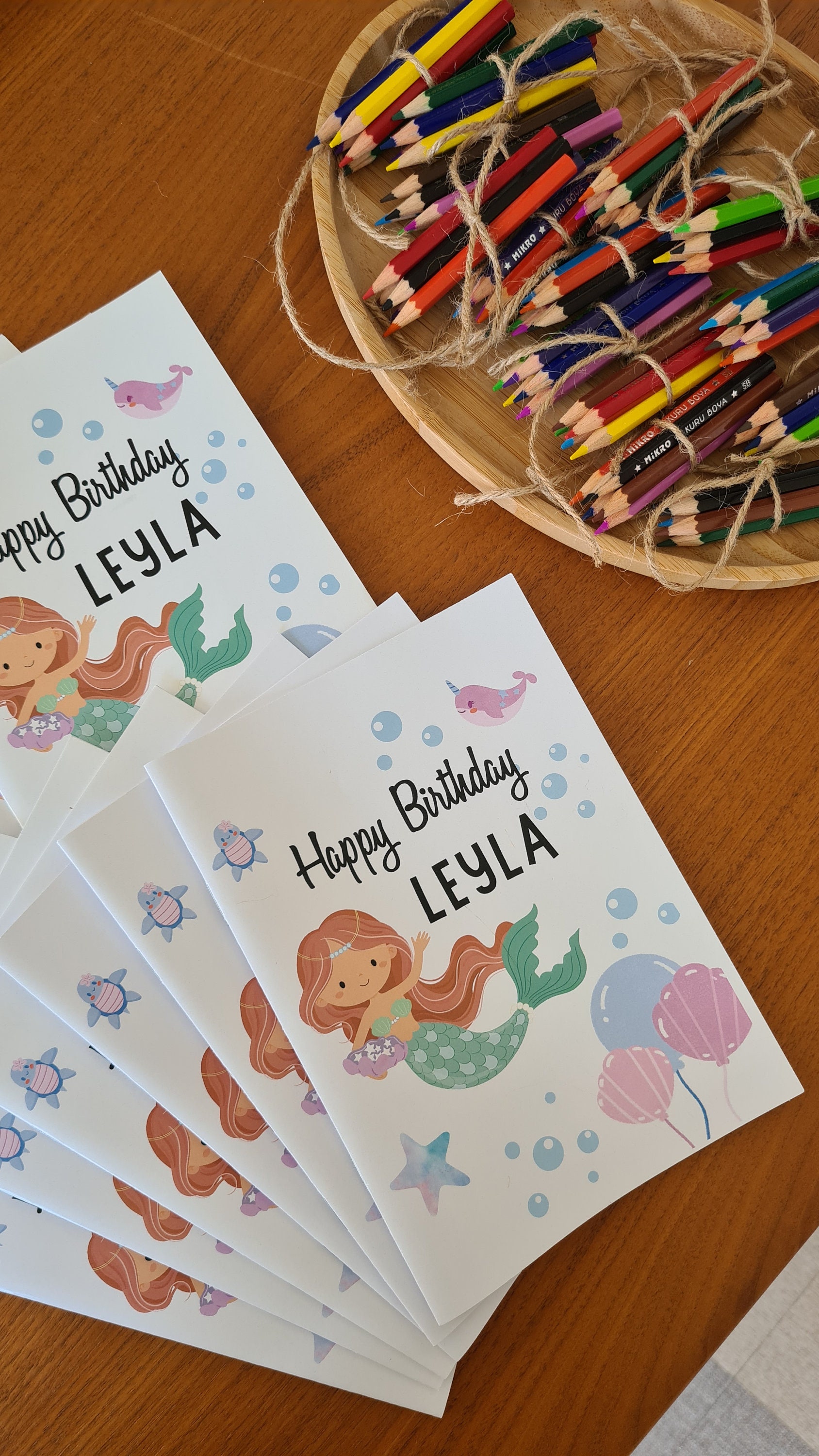 Mermaid Birthday Kids Activity Book, Printable Birthday Sheets - Etsy