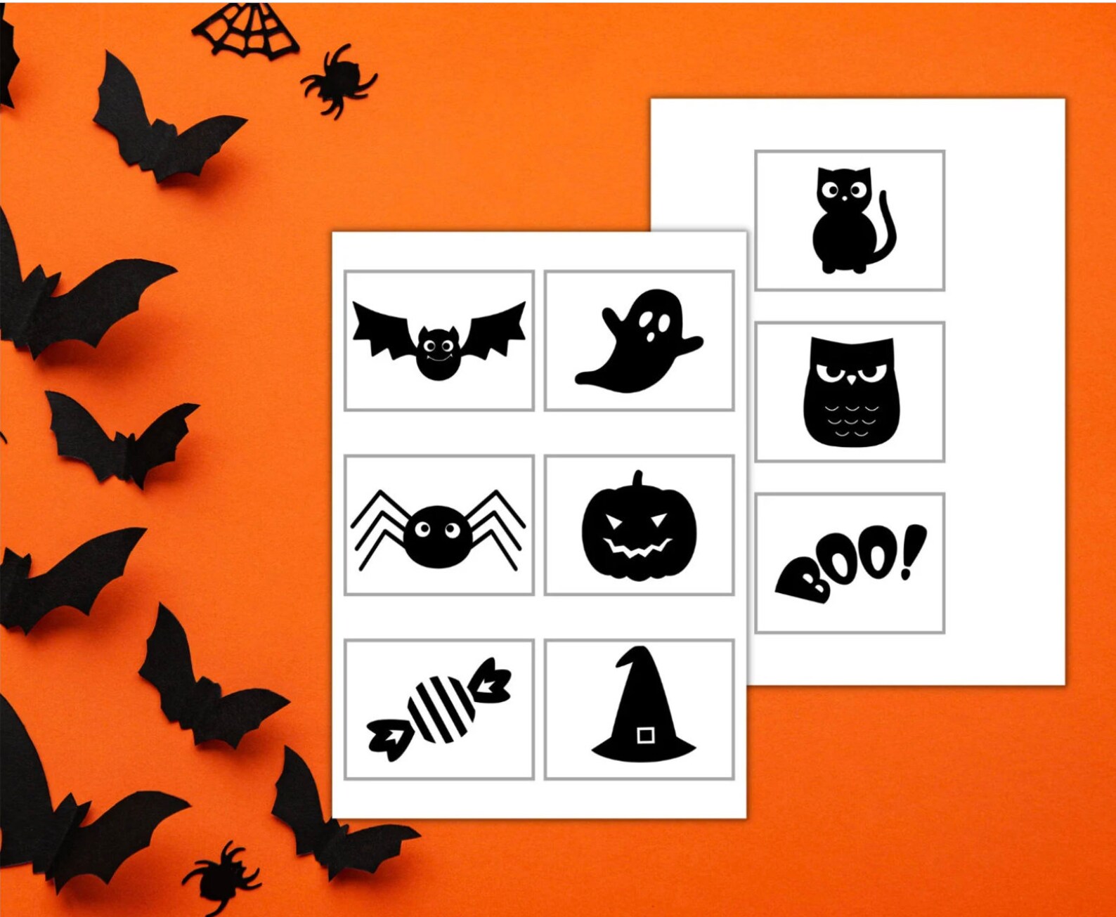 Printable Halloween Scavenger Hunt, Halloween Activity Game Pack - Etsy