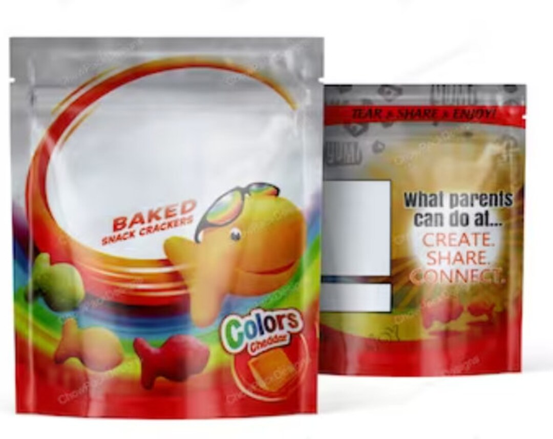 Designer Custom Pouch Colors Fish Empty Food Storage Pouch - Etsy