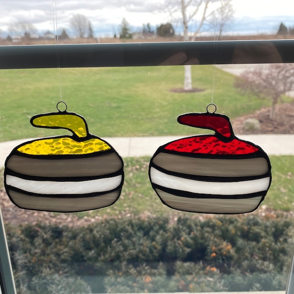 Curling Stone - Etsy