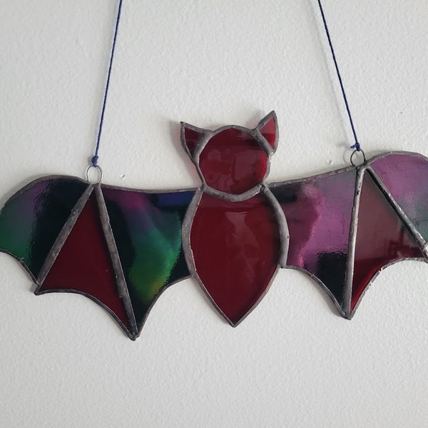 Bat Stained Glass - Etsy