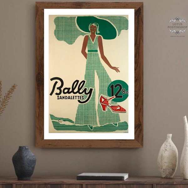 Bally Poster - Etsy