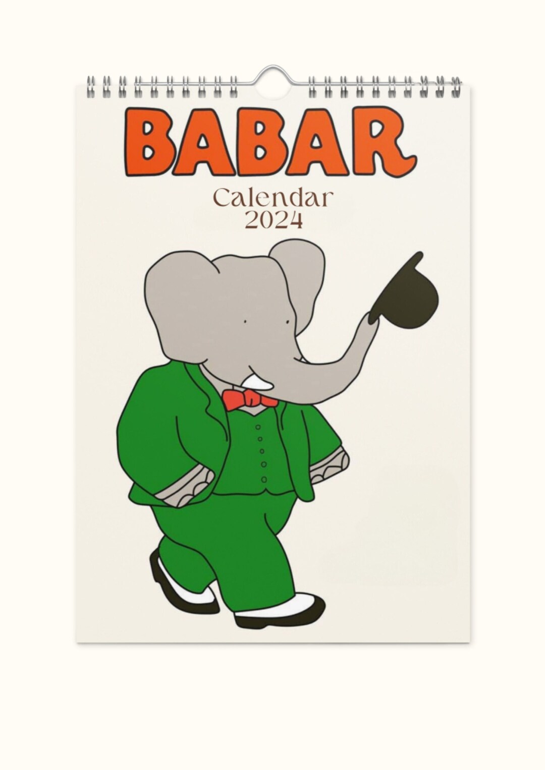 Babar King of the Elephants Calendar Classic Children's - Etsy