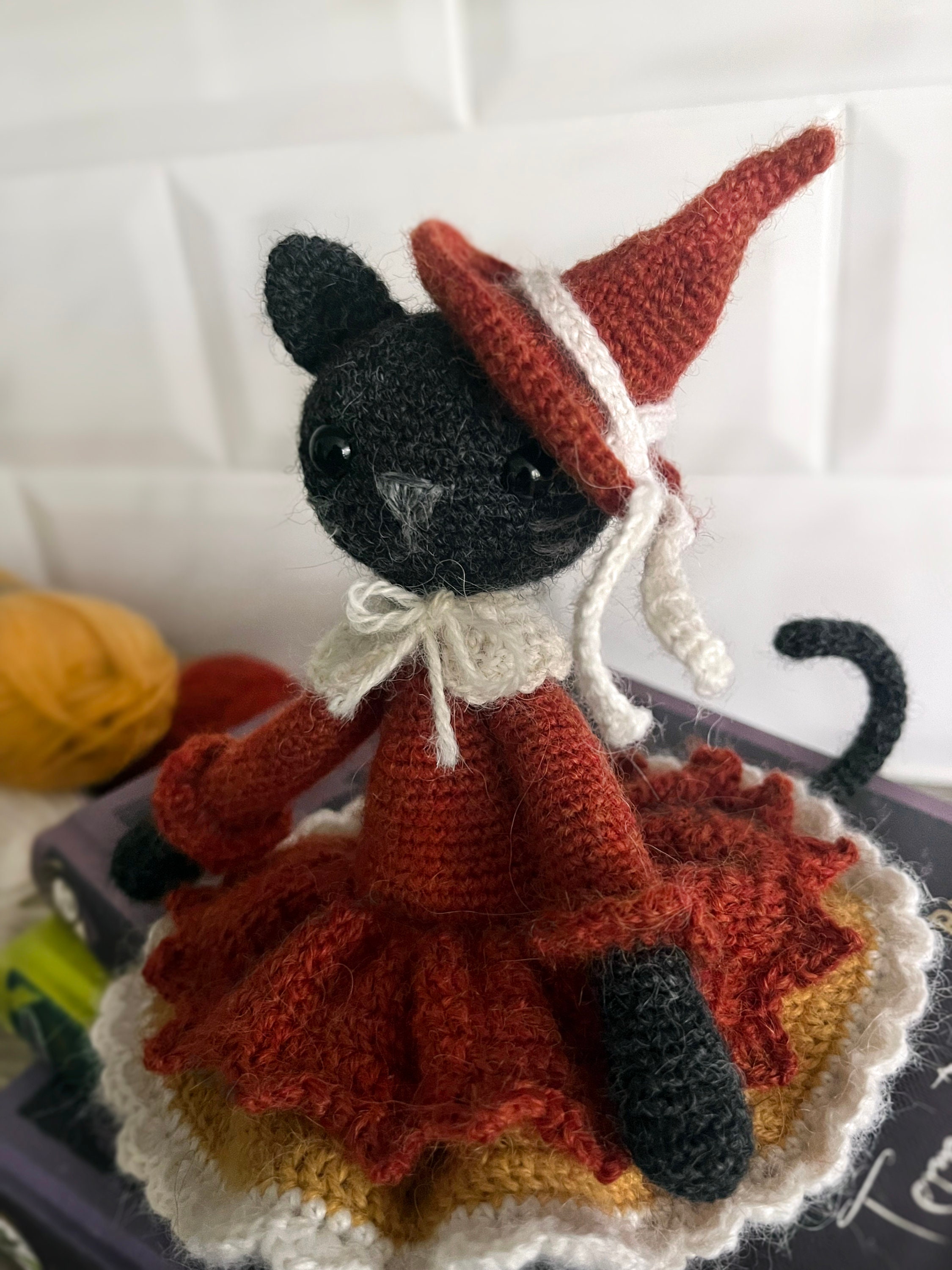 Crochet Pattern Winifred the Little Witch Cat Digital PDF Amigurumi - Etsy