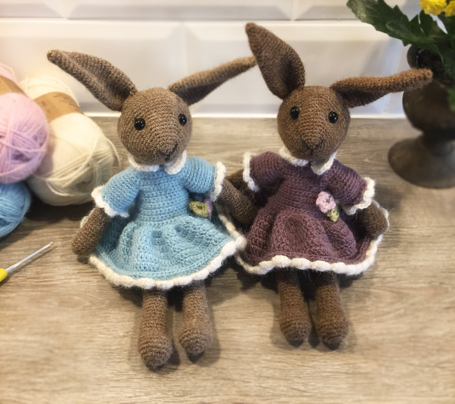 Crochet Pattern Bunny With Removable Dress Digital PDF - Etsy