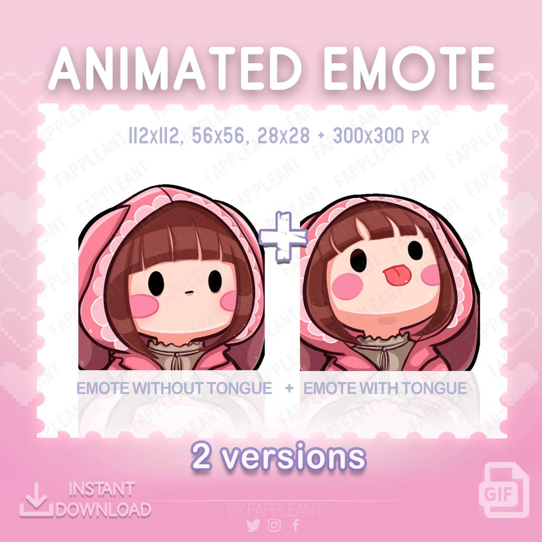 DBD Animated Nod Emote: Feng Min Pink Bunny (digital Download) | Dbd ...