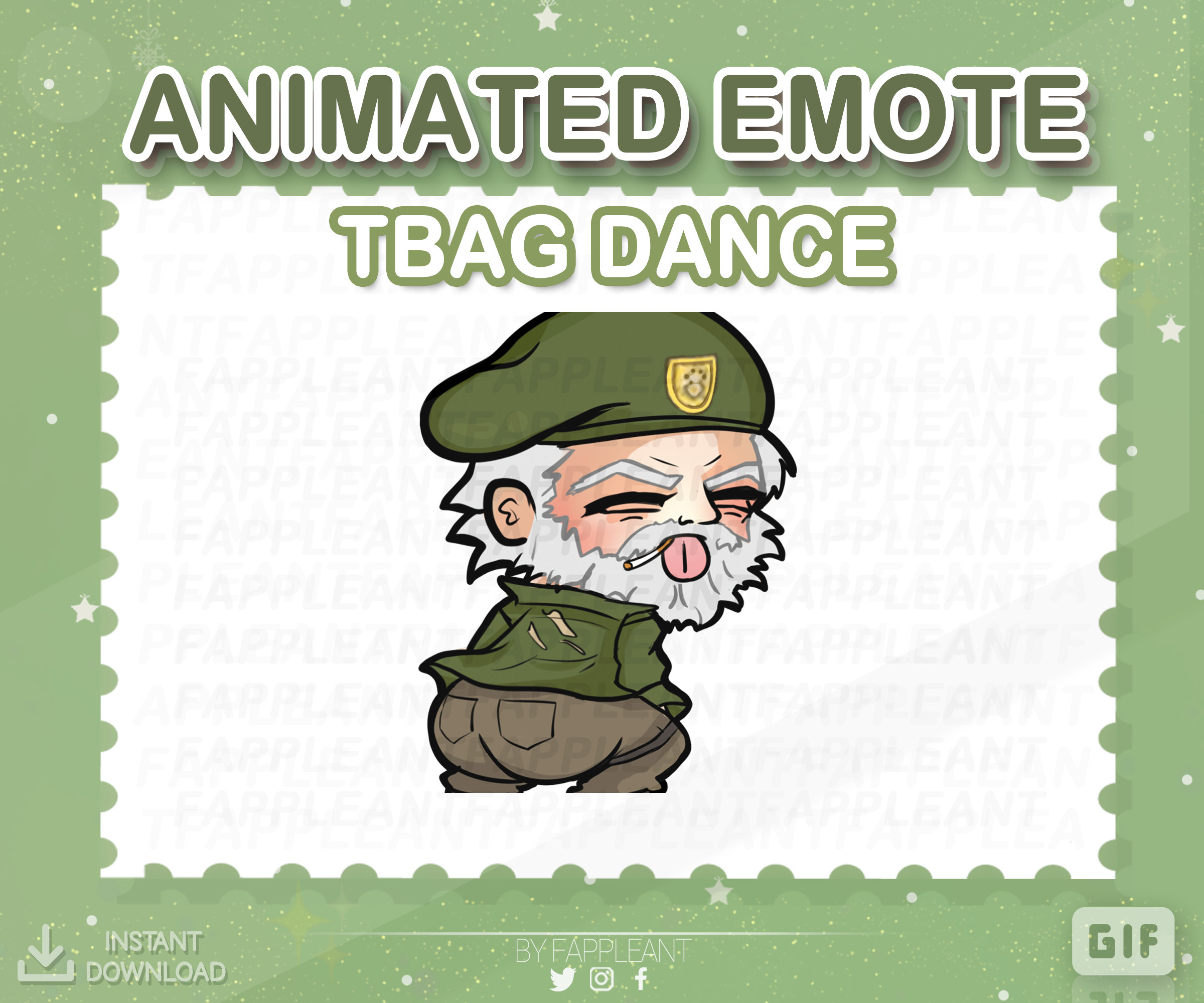 DBD ANIMATED Bill Overbeck Tbag Dance Emote | Emotes | Dbd Emoji ...