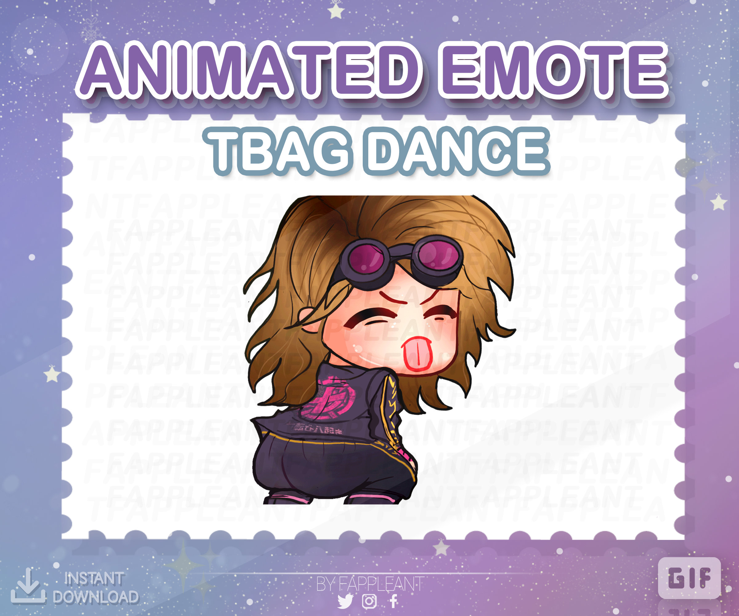 DBD Animated Yui Kimura Tbag Dance Emote Dead by Daylight - Etsy UK
