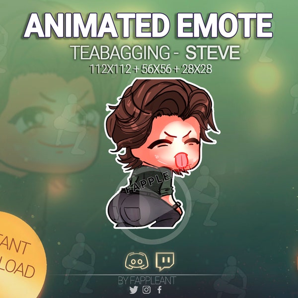 Dbd Steve Emote - Etsy UK