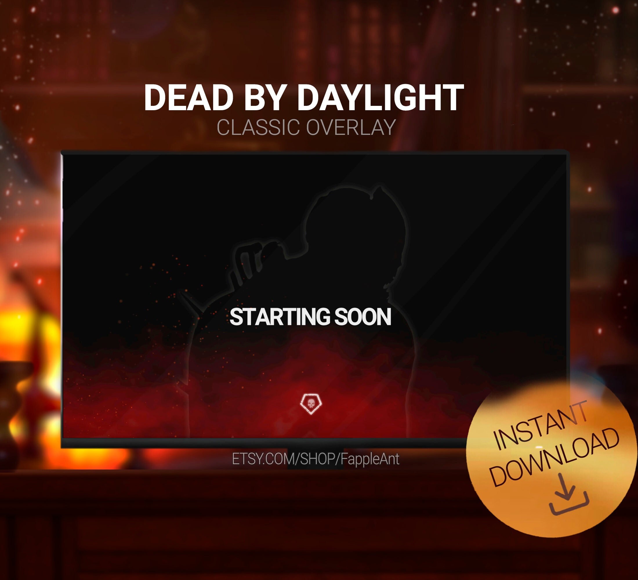 Classic Overlay Screens DBD the Trapper Animated Screens for | Etsy