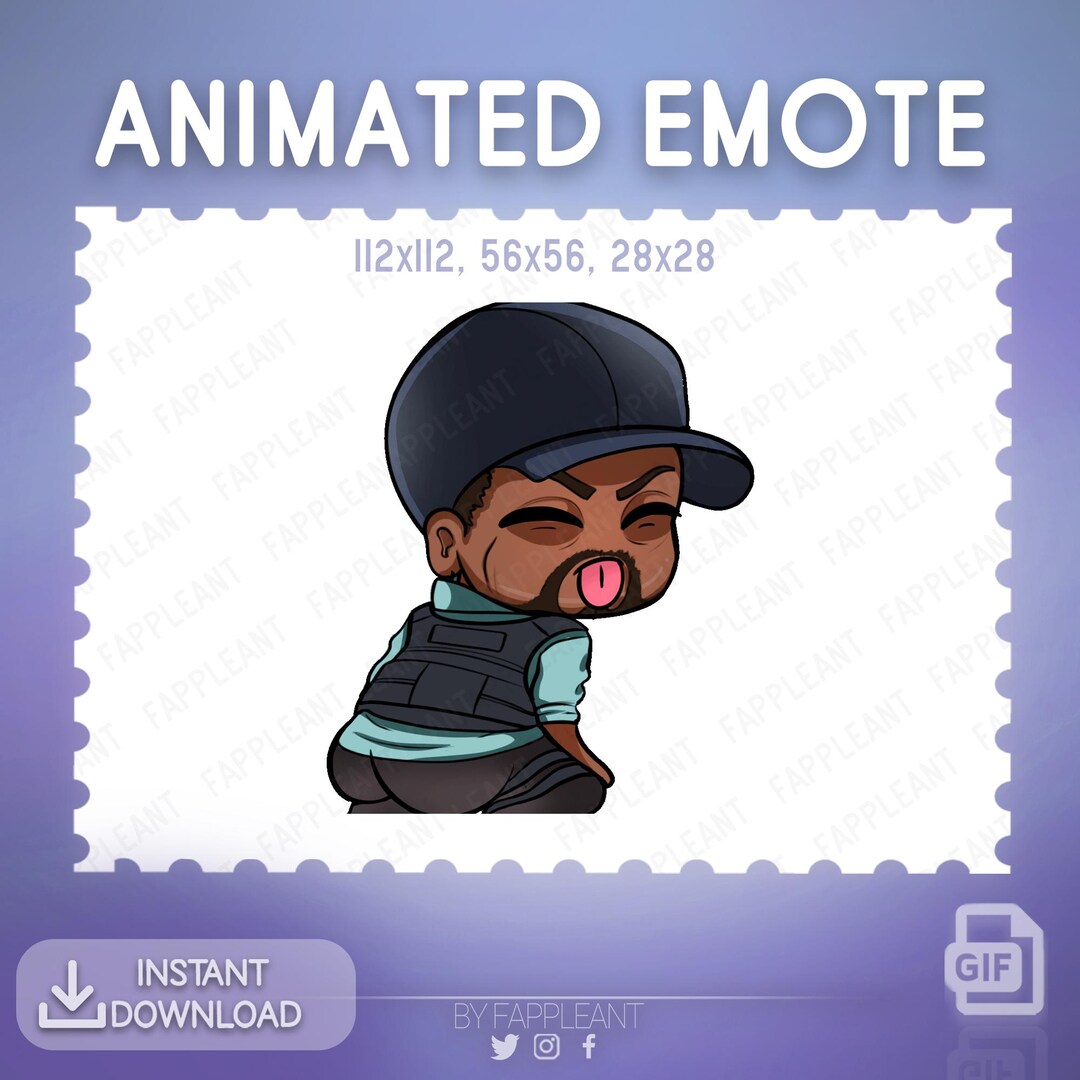 DBD ANIMATED David Tapp Emote Dancing | Tbag Myers Emote | Dance Emoji ...
