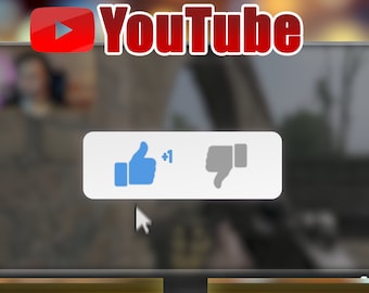 Youtube Like Button - Etsy