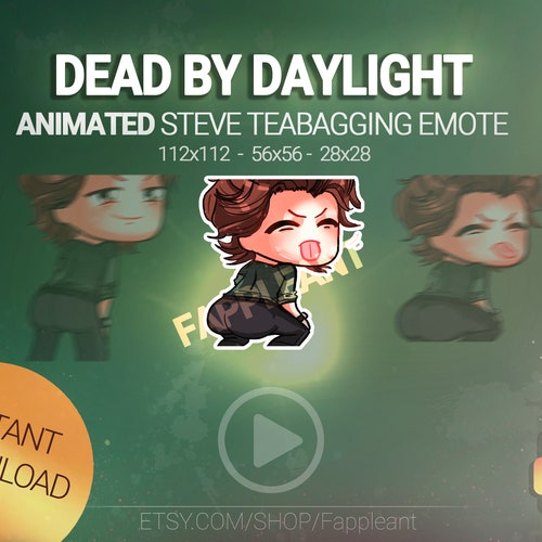 Digital DBD Ghostface Premade Emote for Twitch Discord YouTube Facebook ...