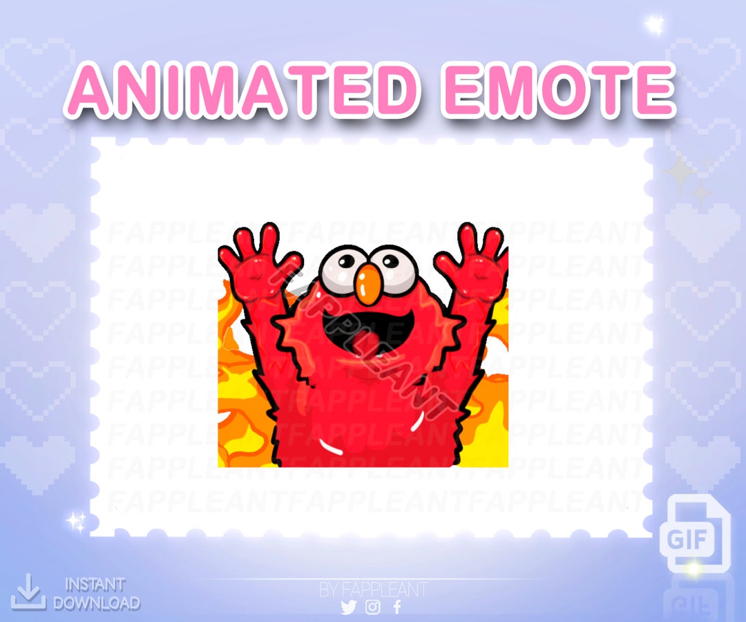 Animated Hellmo Emote, Hellmo Fire Emoji, for Twitch, Discord ...