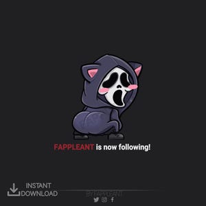 DBD Animated Ghostface Twerk Emote | Twitch Overlay, Alert | Killer ...