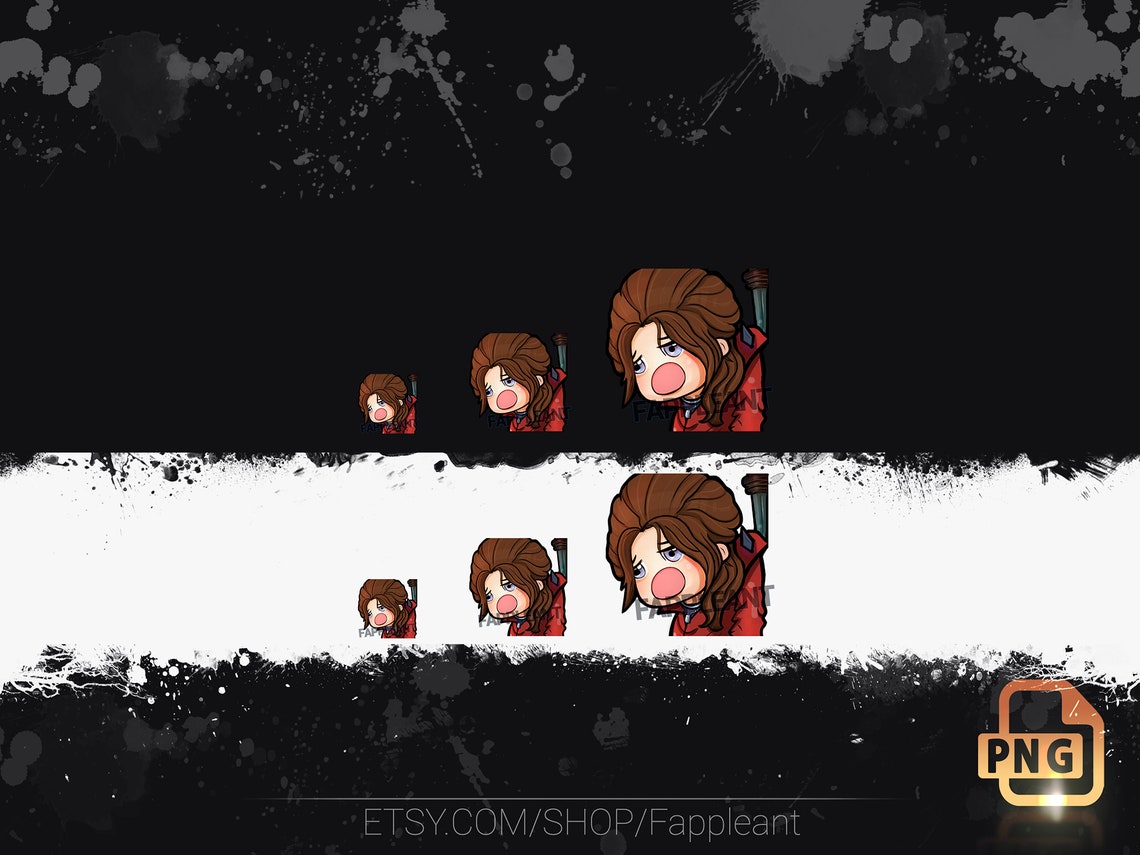 DBD Emote Claire Redfield on the Hook, Emotes, Twitch, Youtube, Kick ...