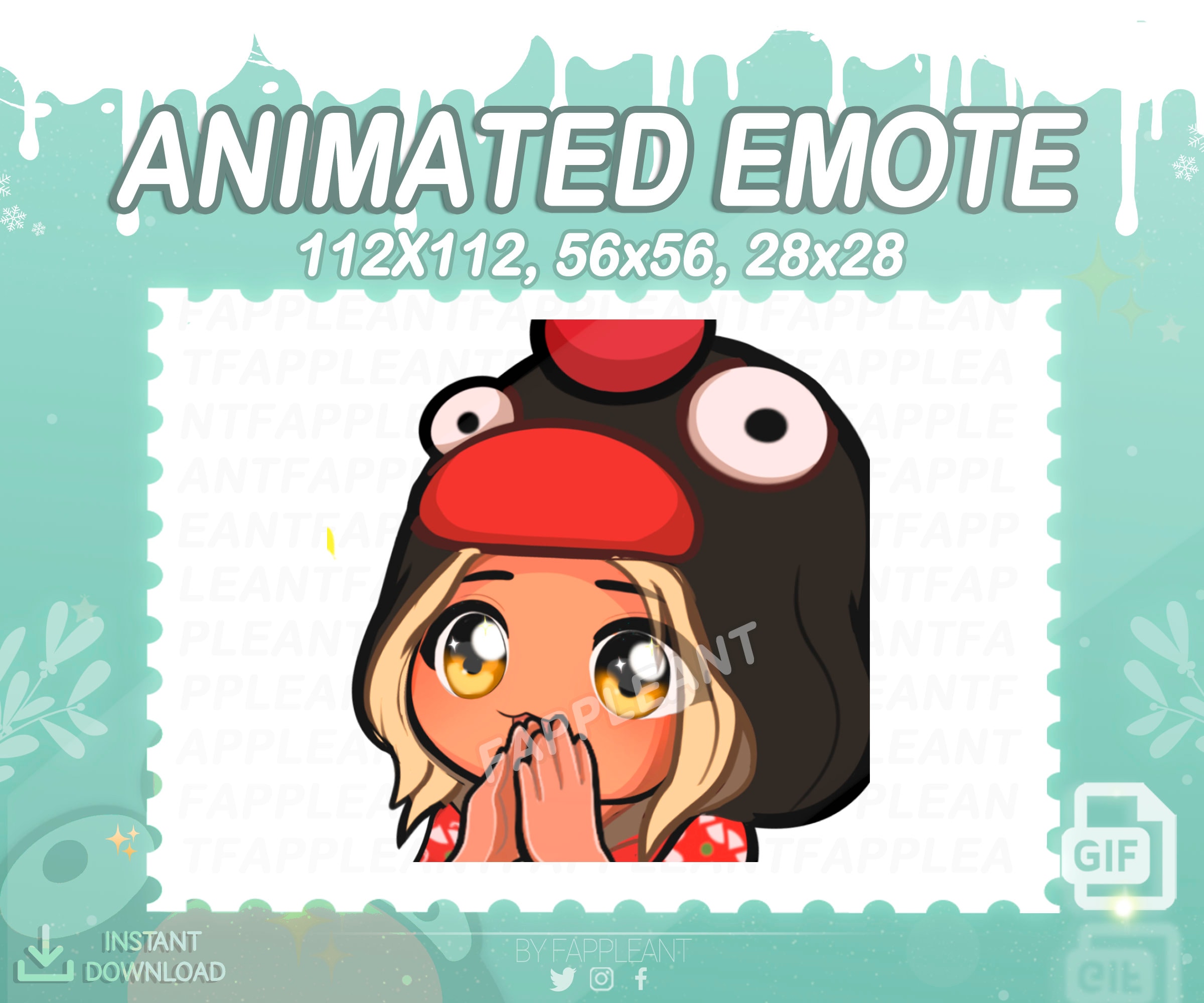 Animated Zarina Kassir Penguin Clapping Hands Emote Survivor Clap Emoji ...