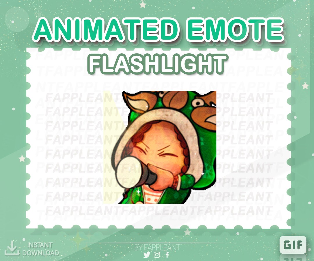 DBD Animated Elodie Rakoto Reindeer Flashlight Emote | Survivor ...