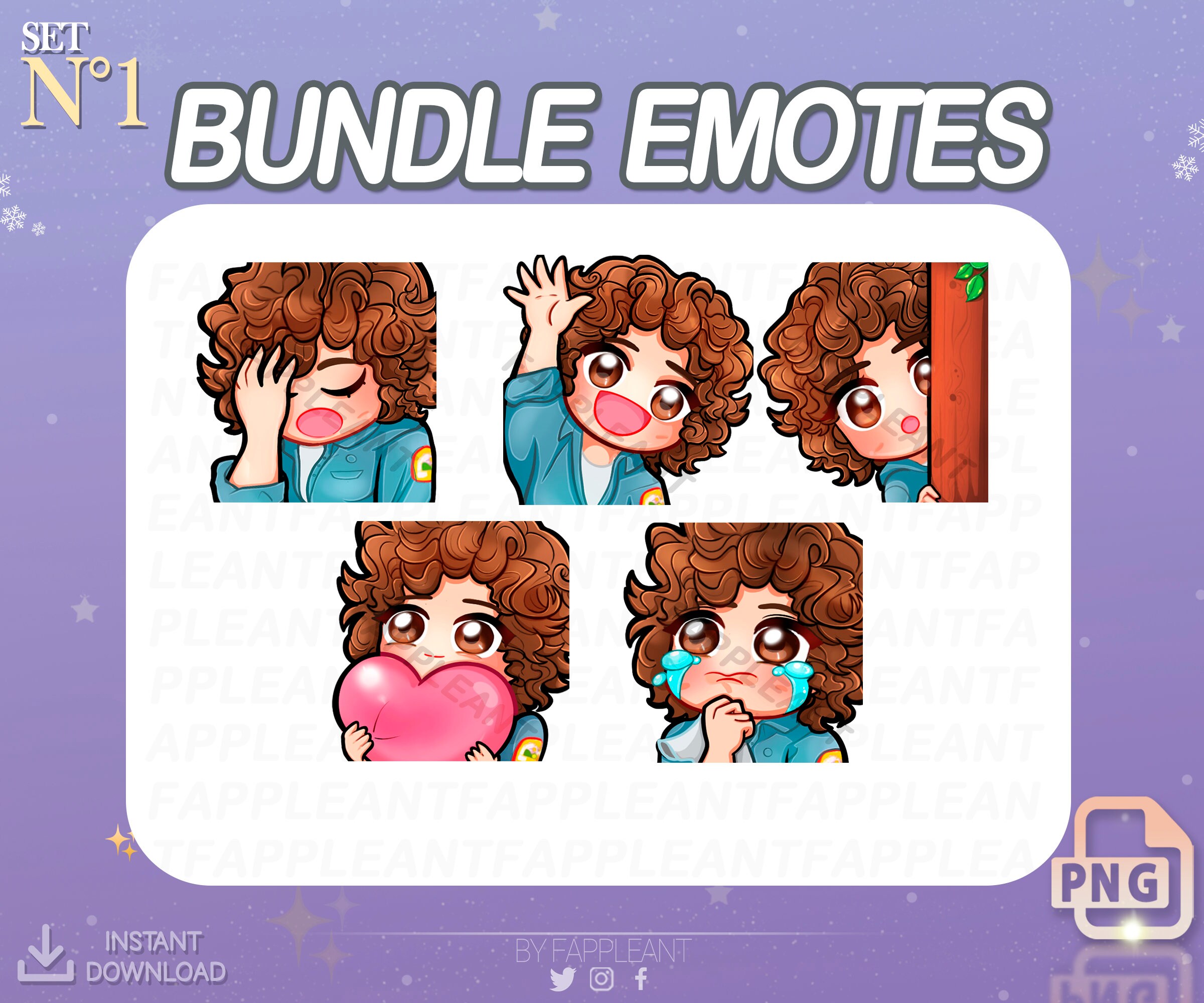 DBD Ellen Ripley Bundle Emotes, Pack of 5 Statics Emojis Set Emotes Dbd ...