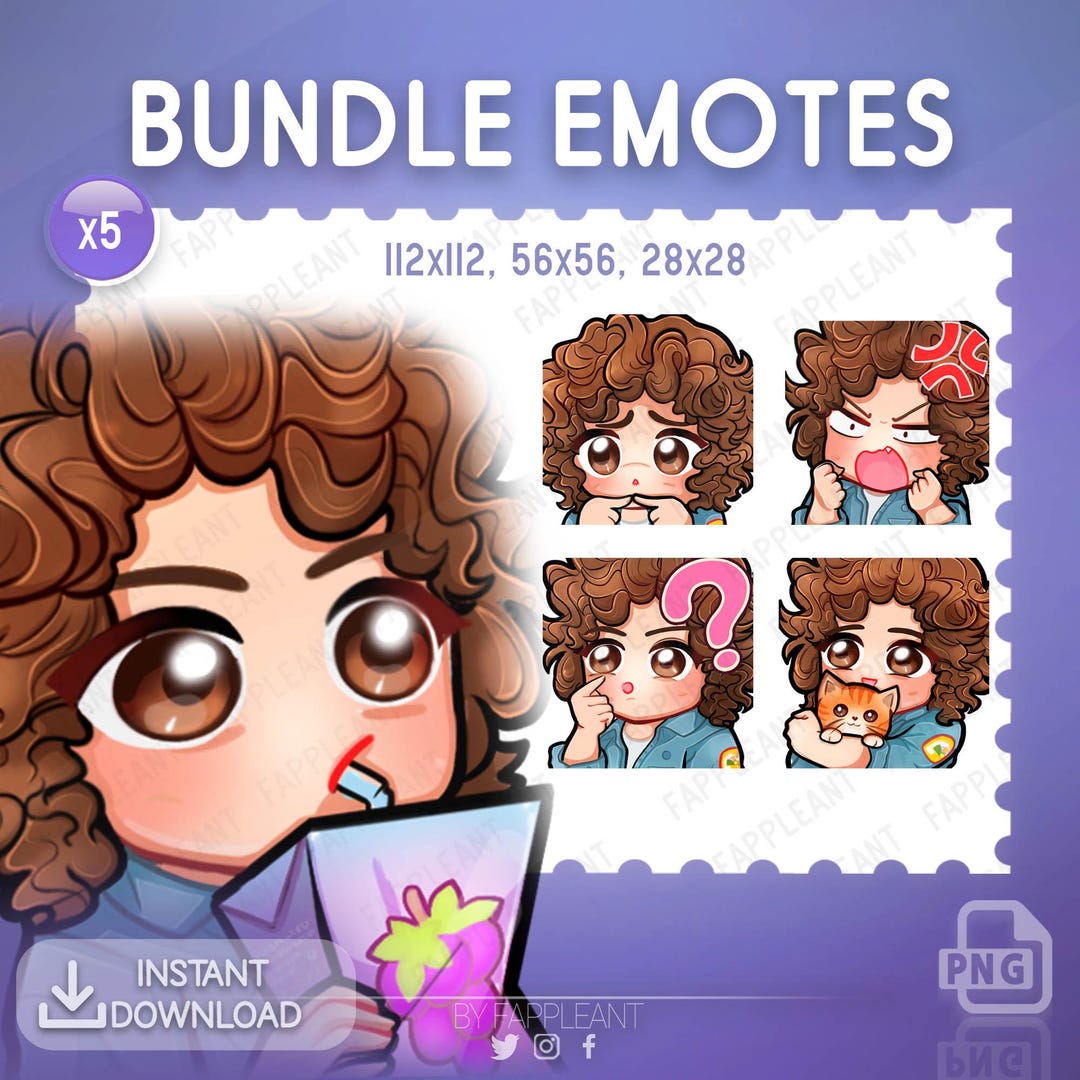 DBD Ellen Ripley Emotes: Static Emoji Bundle for Twitch, Discord ...