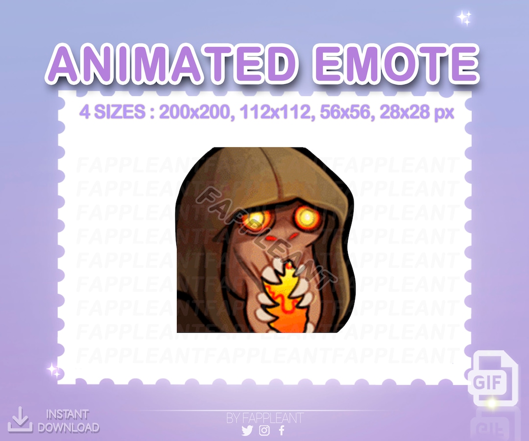 DBD Animated Blight Emote | the Blight Emoji | Twitch, Kick, Discord ...
