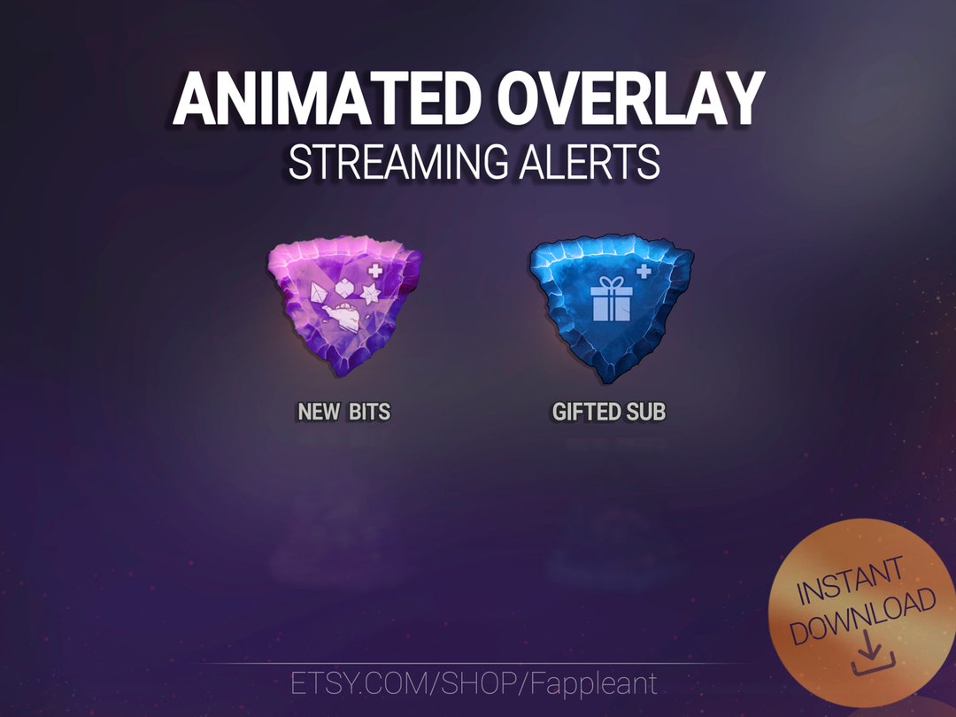 Dead by Daylight Animated ALERTS Twitch Package x2 Alerts, DBD Stream ...