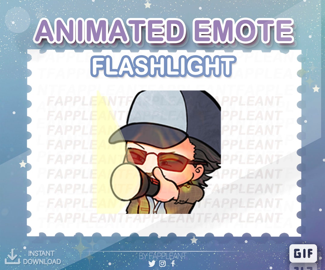DBD Animated Emote Ace Visconti Flashlight | Survivor Flashlight ...