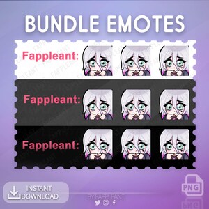 DBD Sable Ward Bundle Emotes | Pack of 5 Statics Emojis | Set Emote Pat ...
