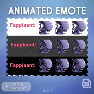 DBD ANIMATED Xenomorph Tbag Dance Emote |twerk Emote | Alien Overlay ...