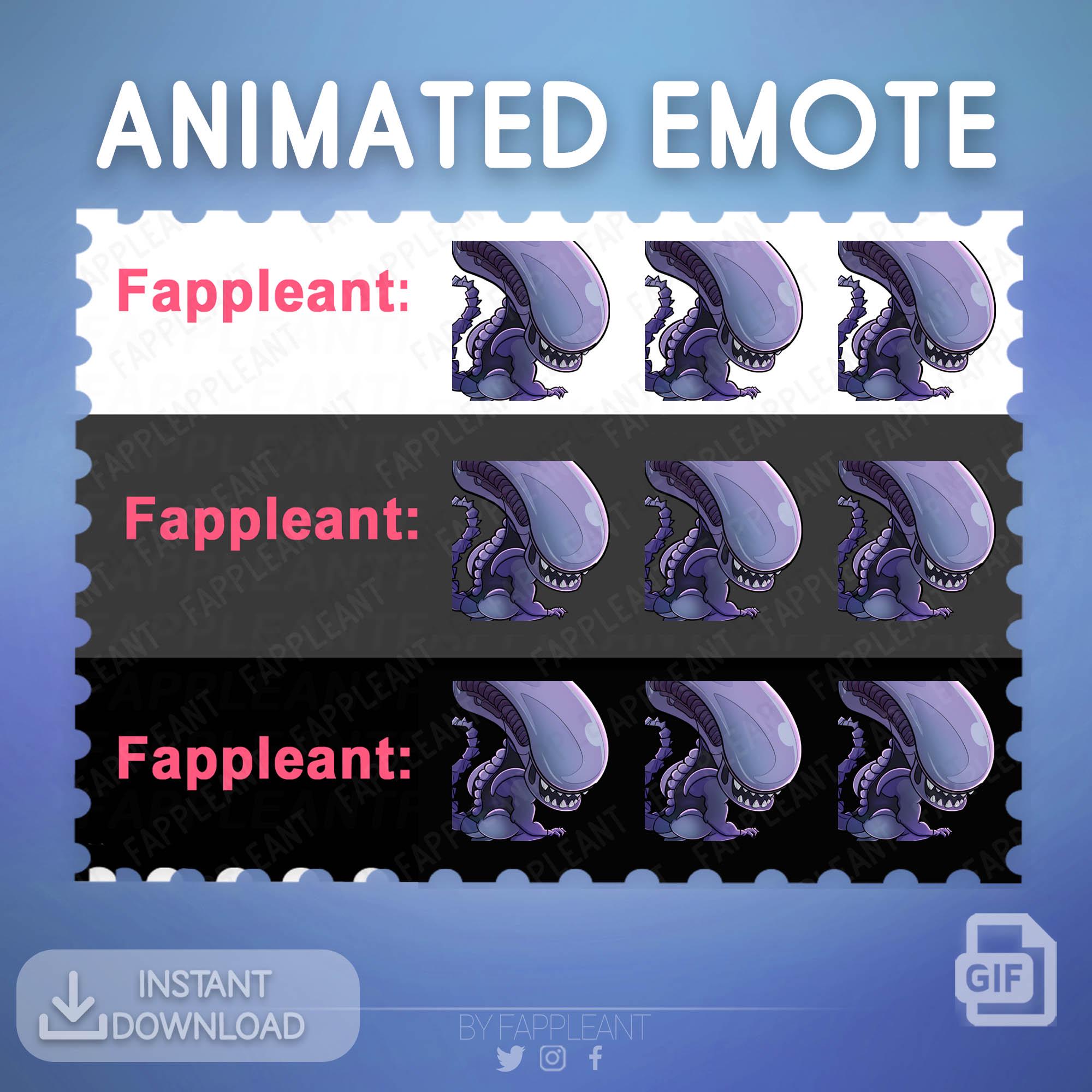 DBD ANIMATED Xenomorph Tbag Dance Emote |twerk Emote | Alien Overlay ...