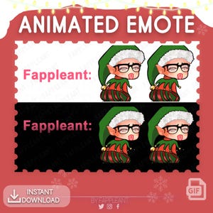 DBD ANIMATED Emote Dwight Elf Dance | Christmas Overlay / Alert Bundle ...