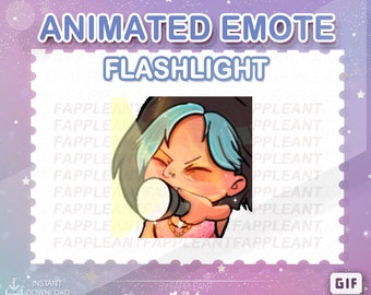 Flashlight Twitch Emote - Etsy