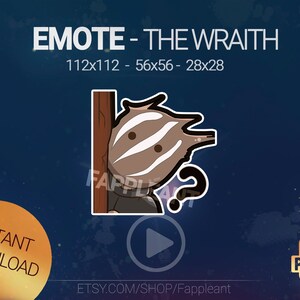 Dbd Emote the Wraith, Philip Ojomo Static Emote Emotes Twitch, Youtube ...