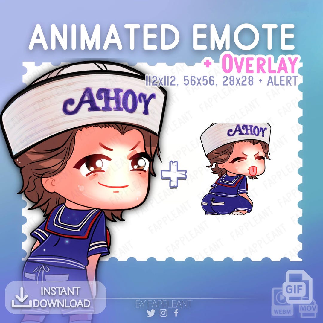 ANIMATED Emote Steve + Overlay / Alert Bundle, Survivor Tbag Dance ...