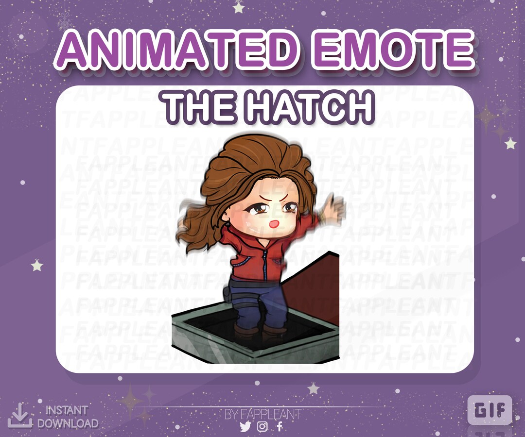 ANIMATED Emote Claire Redfield Hatch Escape Dead by Daylight Claire ...